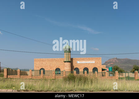 QWAQWA, SOUTH AFRICA - MARCH 13, 2018: A residential area in QwaQwa in ...