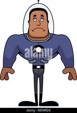 A cartoon spaceman looking sad Stock Vector Image & Art - Alamy