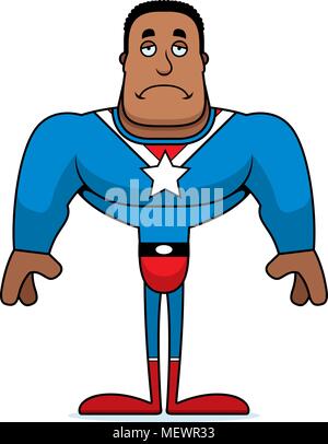 A cartoon superhero looking sad Stock Vector Image & Art - Alamy