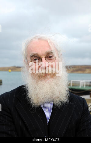 Dr Irving Finkel on his visit to Shetland Museum Stock Photo - Alamy