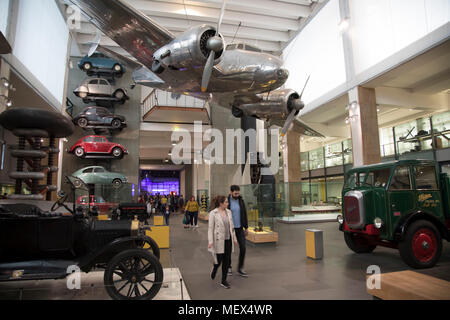 Making The Modern World exhibit, displaying iconic objects and designs ...