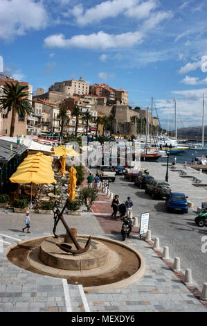 A flight of steps leading into Rue Georges Clemenceau, one of the ...