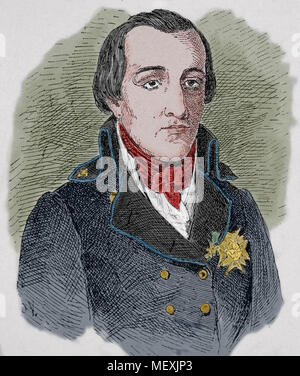 Portrait of Louis Antoine of France, Duke of Angoulême (1775-1844 Stock ...