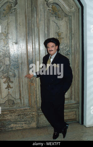 Modedesigner Rudolph Moshammer in seinen Privaträumen in München ...