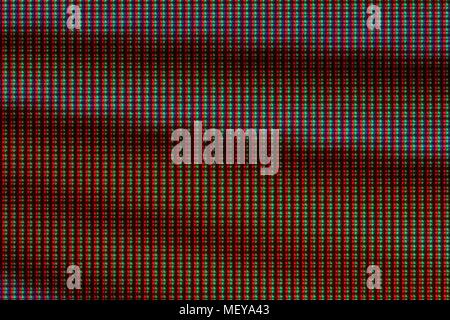 Close up picture of RGB television screen Stock Photo - Alamy