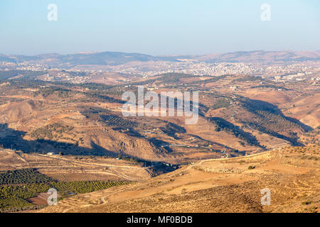 Beautiful Scenery of Jordanian Country in the Afternoon. Middle East ...