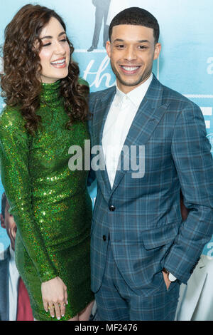 Allison Strong, Roland Buck III attend premiere of the The Week Of at ...