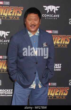 Benedict Wong 04/23/2018 The World Premiere of "Avengers: Infinity War ...