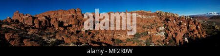Fiery Furnace, Arches National Park, Moab, Utah, USA Stock Photo - Alamy