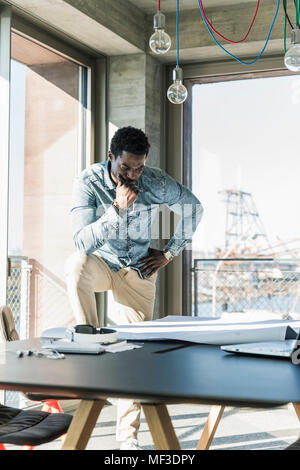 Businessman Working Thinking Business Plan Concept Stock Photo - Alamy