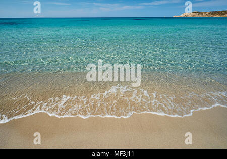 Italy, Sardinia, beach at Rena Majori Stock Photo - Alamy