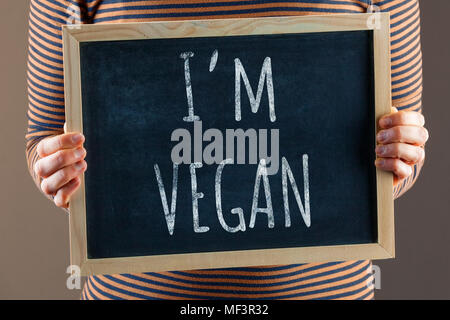 Text sign showing Vegan Diet Healthy Lifestyle. Conceptual photo ...
