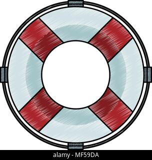 Float life saver scribble Stock Vector Image & Art - Alamy