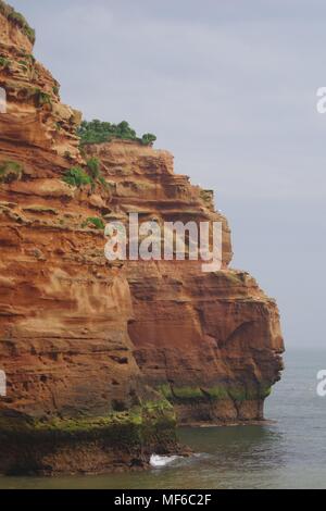 Sea Stack at Ladram Bay. Jurassic Coast World Heritage Site. Devon ...