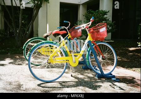 Google bicycle in Googleplex headquarters main office Stock Photo - Alamy