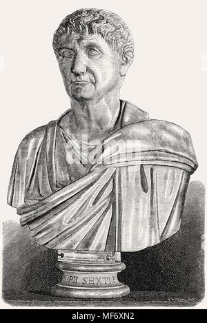Diocletian (Gaius Aurelius Valerius Diocletianus), circa 240 - 3.12.313 ...