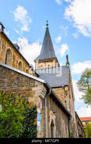 Church in Wernigerode, a town in the district of Harz, Saxony-Anhalt ...