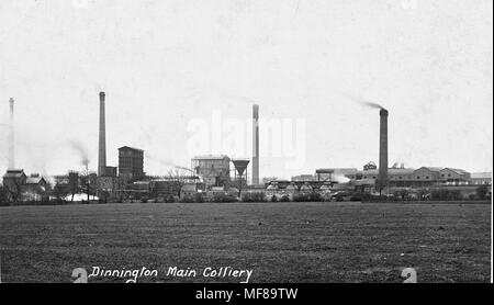 Dinnington colliery coal mine Stock Photo - Alamy