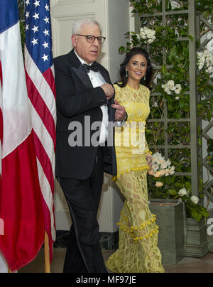 David Rubenstein and Ms. Gabrielle Rubenstein arrive for the State ...