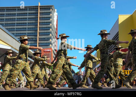 Australian Army Cadets on parade Stock Photo - Alamy