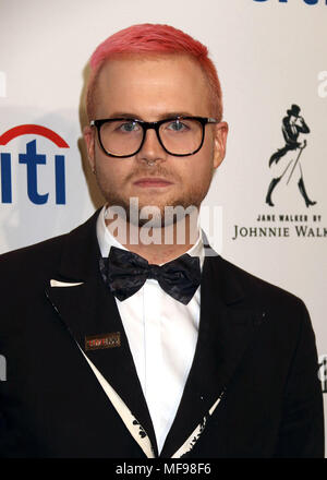 Cambridge Analytica whistleblower Christopher Wylie attend the Time 100 ...