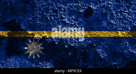 Old Nauru grunge background flag Stock Photo - Alamy