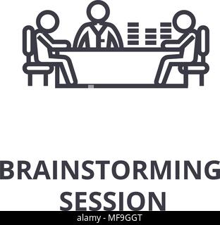 Project plan linear desktop icon Stock Vector Image & Art - Alamy