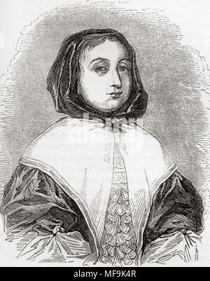 Elizabeth Cromwell, 1598-1665, wife of Oliver Cromwell, daughter of Sir ...