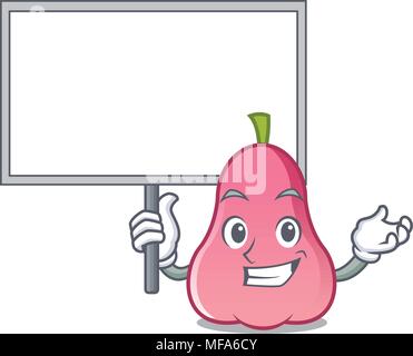 Bring board green apple character cartoon Stock Vector Image & Art - Alamy