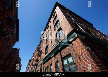 BRICK APARTMENT BUILDINGS - BOSTON, MASSACHUSETTS Stock Photo - Alamy
