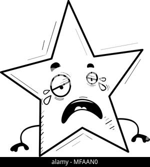 A cartoon illustration of a star crying Stock Vector Image & Art - Alamy