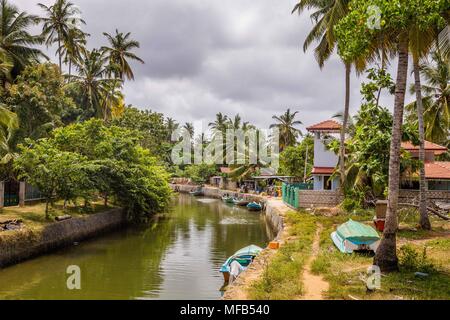 A Dutch canal in Negombo, Sri Lanka Stock Photo - Alamy