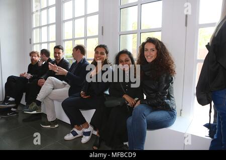 Ian Cheng Emissaries and book launch 23 April 2018 Stock Photo - Alamy