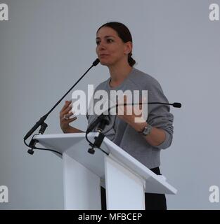 Ian Cheng Emissaries and book launch 23 April 2018 Stock Photo - Alamy