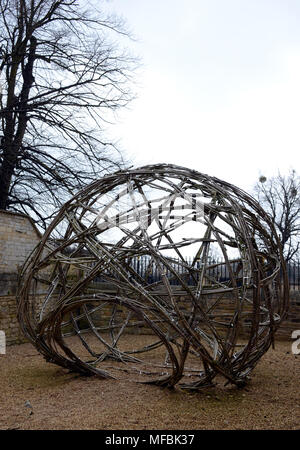 Nick Horrigan Sculpture, Orbit Stock Photo - Alamy