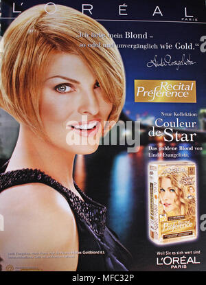 L' Oreal Recital Preference 2008 / 12 Vogue magazine advertisement ...