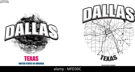 Dallas logo. Vector and illustration Stock Vector Image & Art - Alamy