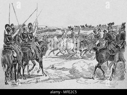 Battle of Jena 1806. War of the Fourth Coalition. Thuringia, 1819 ...