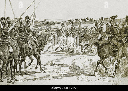Battle of Jena 1806. War of the Fourth Coalition. Thuringia, 1819 ...
