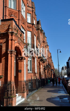 UK London Houses Pont Street Chelsea Great Britain Europe England dutch ...