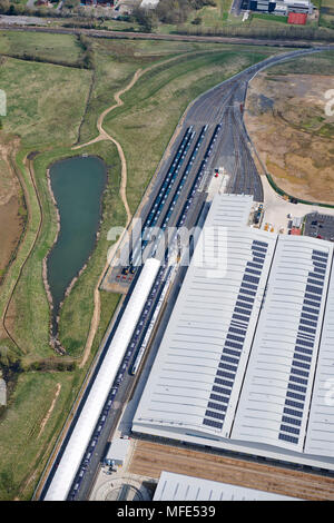 Hitachi Rail Factory, Newton Aycliffe, North East England, UK Stock ...