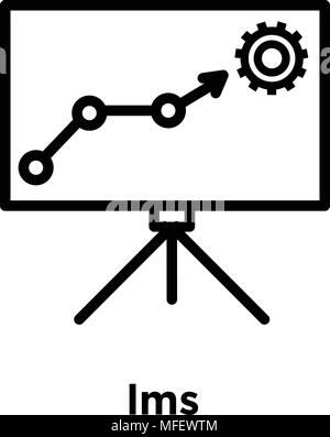 lms vector icon isolated on transparent background, lms logo concept ...