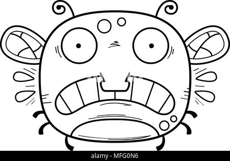 A cartoon illustration of a fly looking scared Stock Vector Image & Art ...