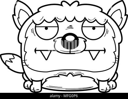 A cartoon illustration of a fox looking bored Stock Vector Image & Art ...