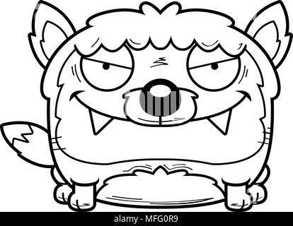 A cartoon illustration of an evil looking fox Stock Vector Image & Art ...