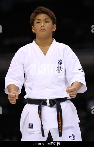 Yuki Yoza, April 22, 2018 - Karate : 2018 Karate Open Tournament Men's ...