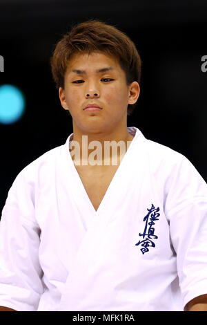 Yuki Yoza, April 22, 2018 - Karate : 2018 Karate Open Tournament Men's ...