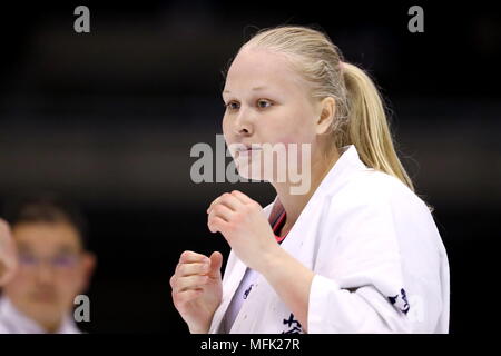 Anastasiia Khasanova, April 22, 2018 - Karate : 2018 Karate Open ...