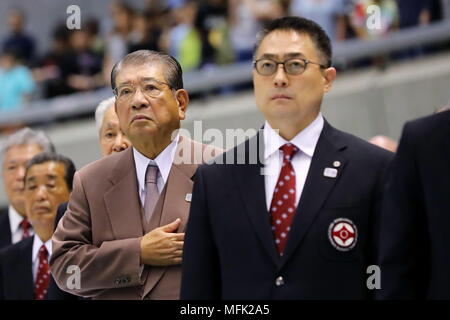 Shokei Matsui, April 22, 2018 - Karate : 2018 Karate Open Tournament at ...