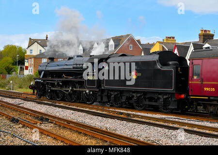 Steam Engine 31806 at Weymouth railway station Stock Photo - Alamy